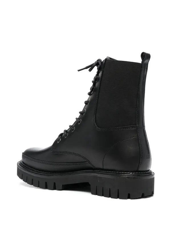 Tommy Hilfiger Leather Lace-up Ankle Boots