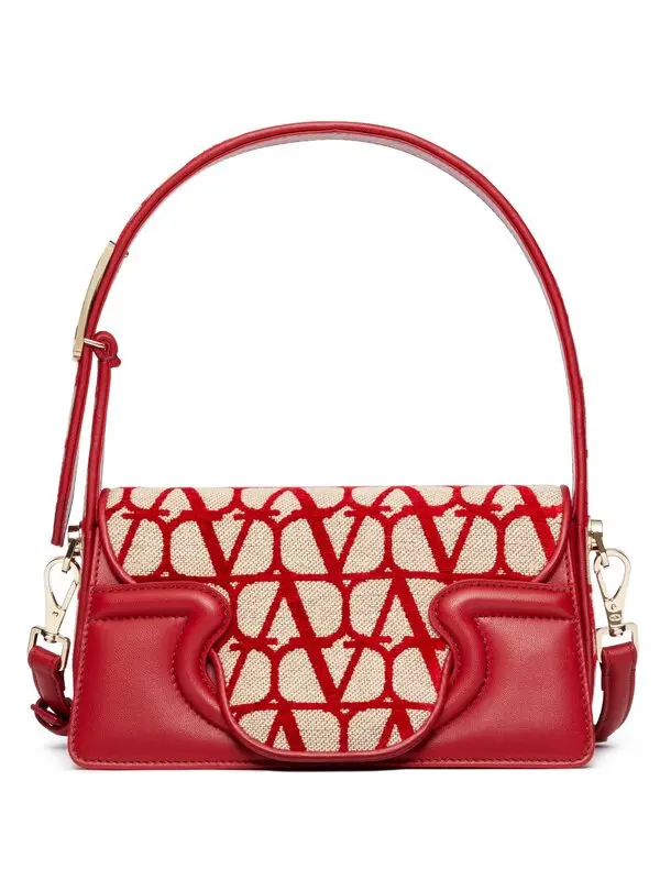 Valentino Garavani La Petit Deuxième Toile Iconographe Shoulder Bag - Red