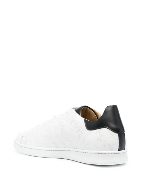 BILLIONAIRE Quilted Leather Low-top Sneakers