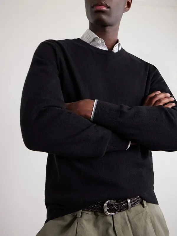 Brunello Cucinelli Cashmere Sweater - Black