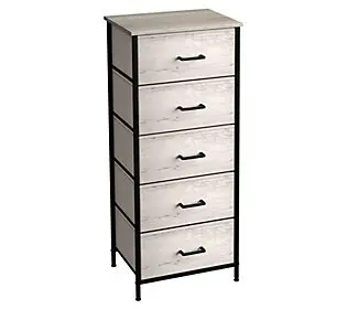 SORBUS Tall Fabric Storage Dresser