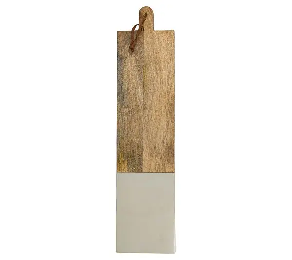 FORESIDE HOME & GARDEN Resin & Wood Long Cutting Board - One-color