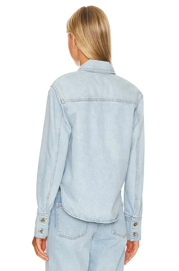 Song Of Style Teddy Mixed Wash Shacket