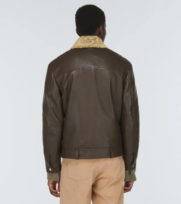 Nanushka Boyce Regenerated Leather Jacket