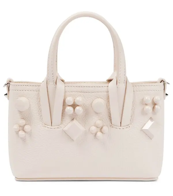 CHRISTIAN LOUBOUTIN Cabata E/w Nano Tote - Beige