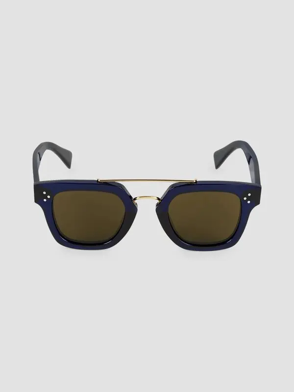 Celine 47mm Plastic Square Sunglasses