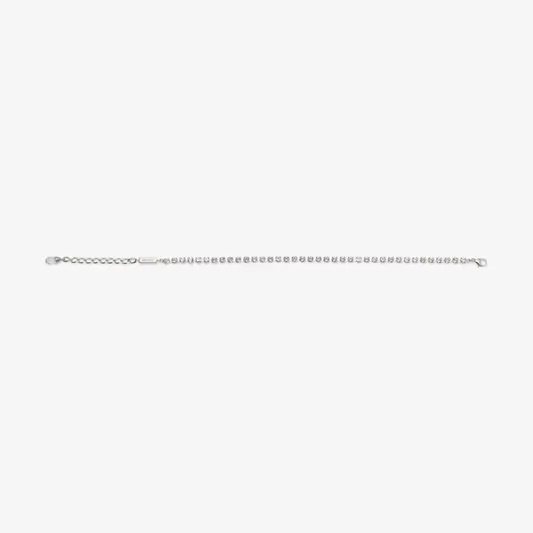JIMMY CHOO Saeda Anklet - Silver/crystal