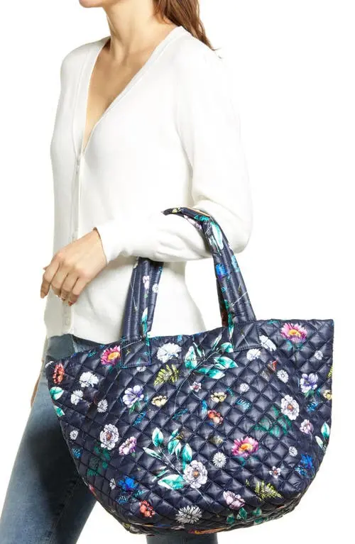 Mz Wallace Medium Metro Floral-print Tote