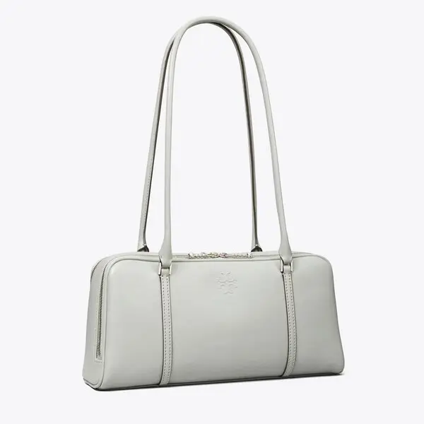 Tory Burch Marshmallow Satchel - Gray