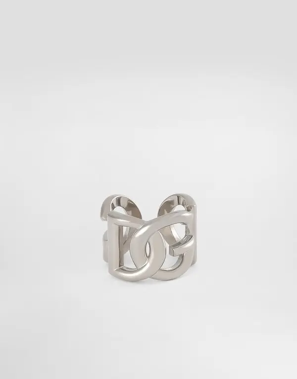 Dolce & Gabbana Dg Logo Ring - Silver