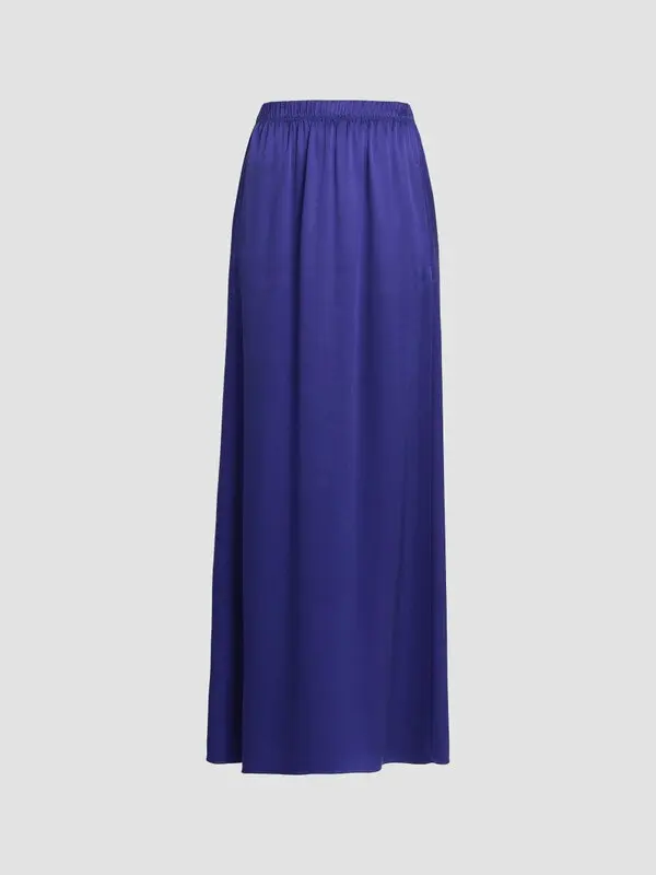 Giorgio Armani Silk Maxi Skirt - Amethyst