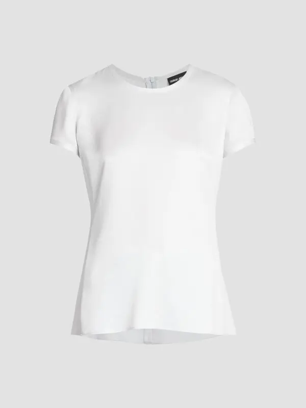 Giorgio Armani Silk Short-sleeve Shirt