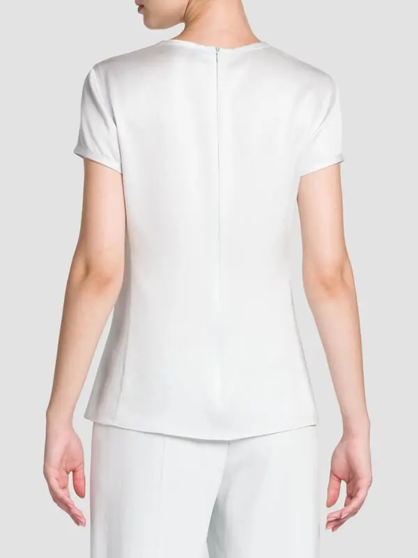 Giorgio Armani Silk Short-sleeve Shirt