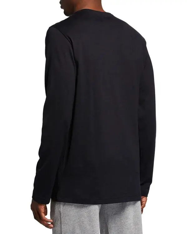 Hanro Apos;s Night & Day Long-sleeve Shirt - Black