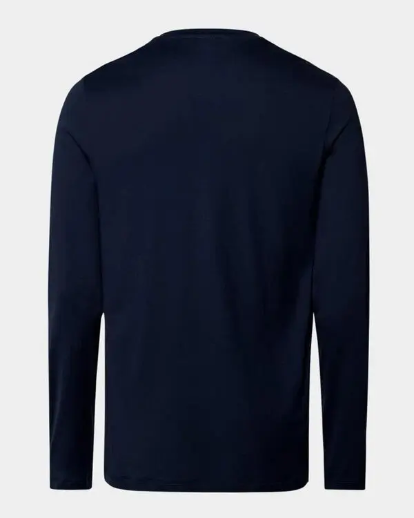 Hanro Apos;s Night & Day Long-sleeve Shirt - Deep Navy
