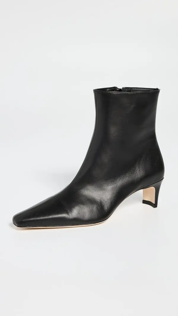 Staud Wally Ankle Boots - Black
