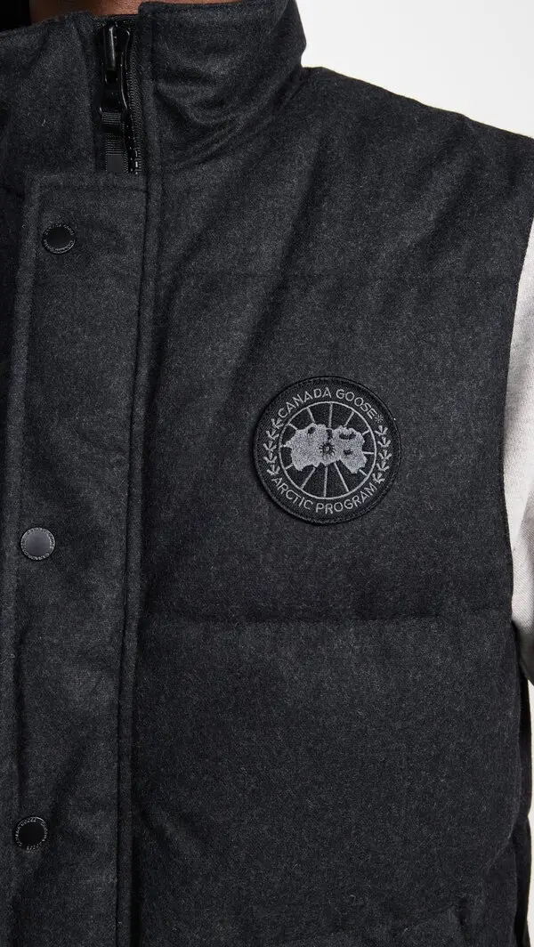 Canada Goose Garson Wool Vest - Carbon Mel