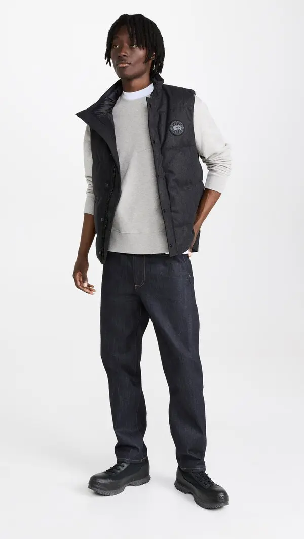 Canada Goose Garson Wool Vest - Carbon Mel