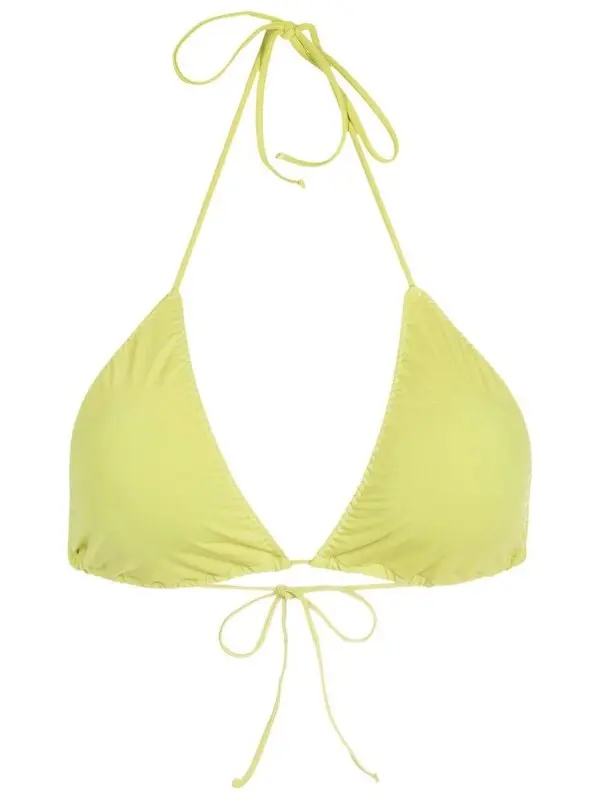 CLUBE BOSSA Halterneck Bikini Top - Green