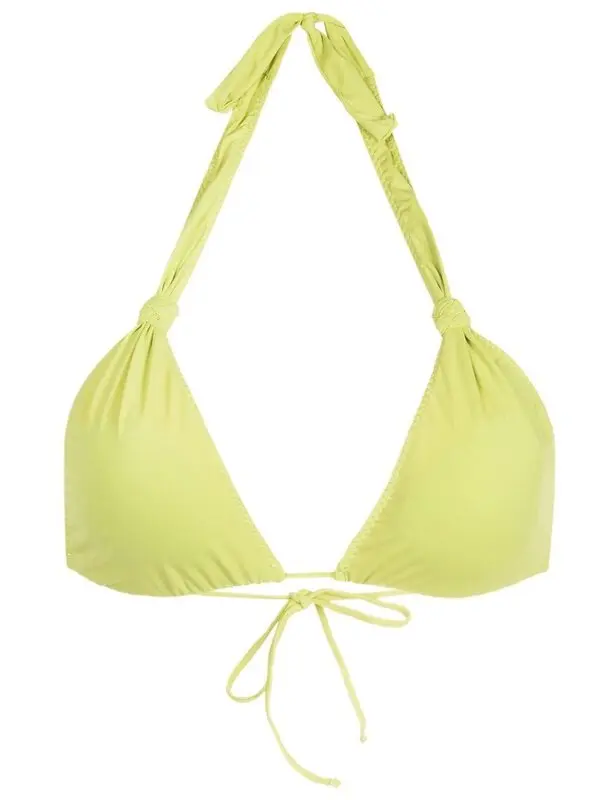 CLUBE BOSSA Halterneck Bikini Top - Green