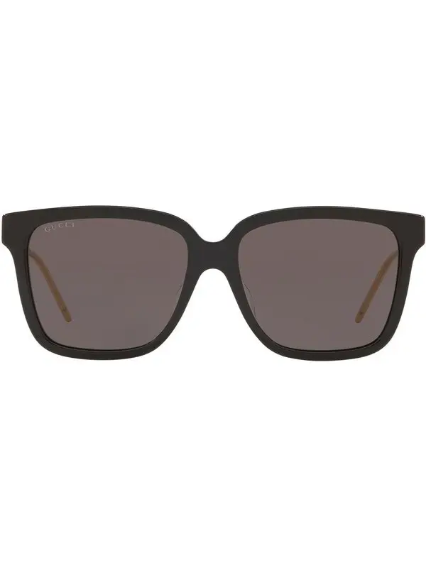 Gucci Square Frame Tinted Sunglasses - Black