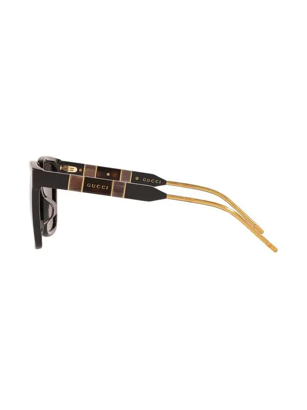 Gucci Square Frame Tinted Sunglasses