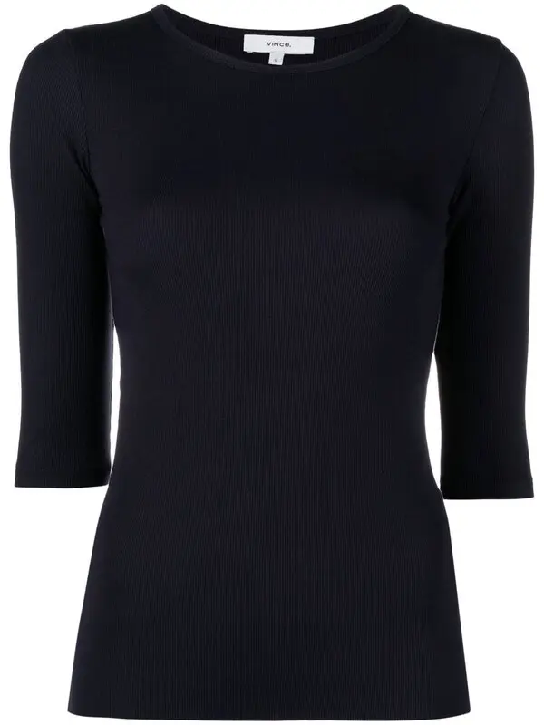 Vince Fine-ribbed Top