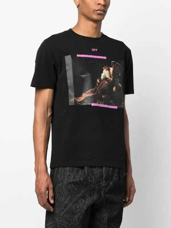 Off-White Arrows-motif Short-sleeved T-shirt - Black