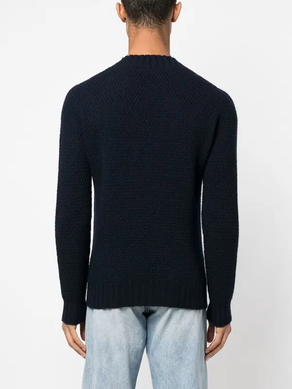 DRUMOHR Cable-knit Crew-neck Jumper