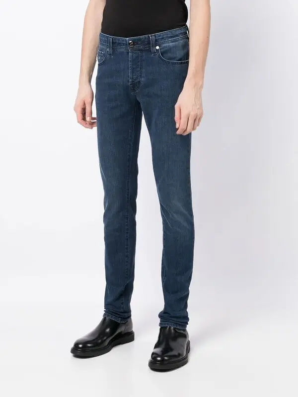 TRAMAROSSA Leonardo Mid-rise Skinny Jeans - Blue