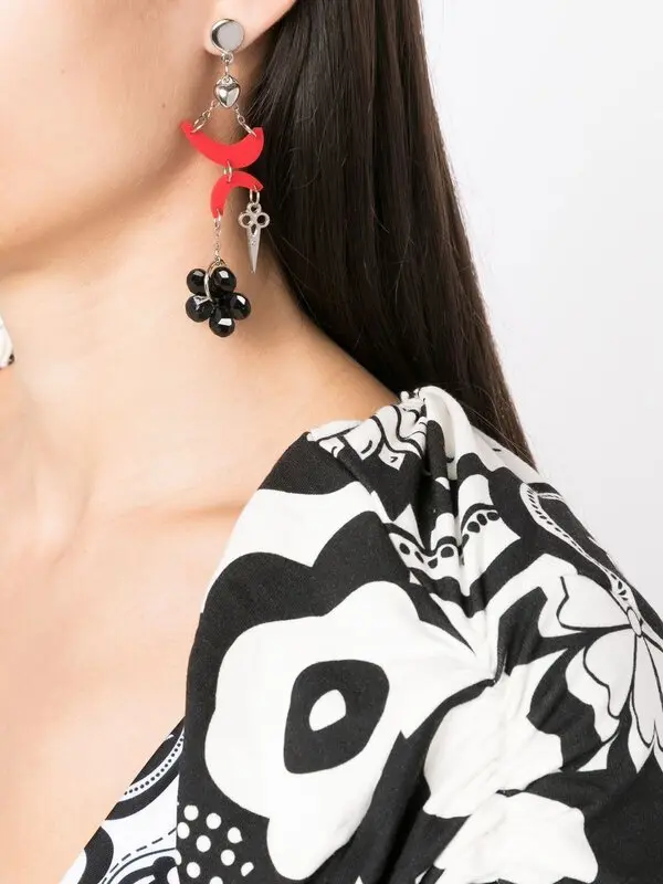 AMIR SLAMA Charm Detail Earrings