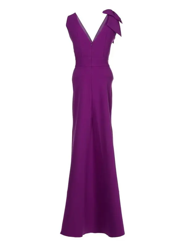 BAMBAH Marianne Bow Detail Gown