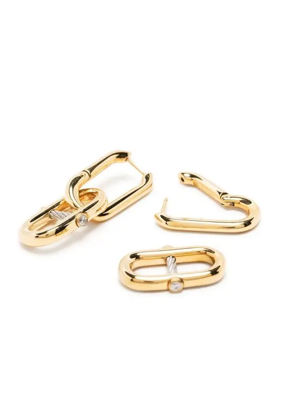 CHARRIOL St. Tropez Mariner Cable-link Earrings - Gold