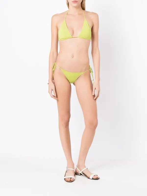 CLUBE BOSSA Side-tie Bikini Bottom - Green