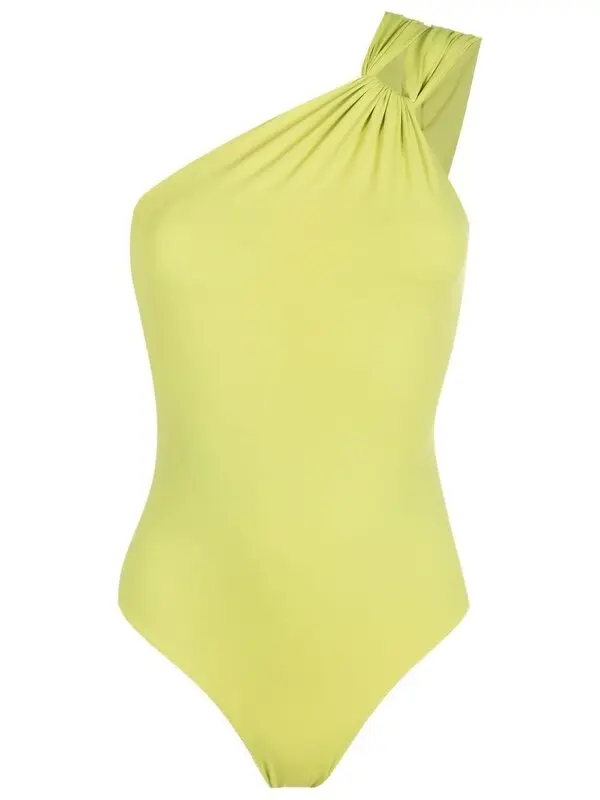 CLUBE BOSSA One-shoulder One Piece Swimsuit - Green