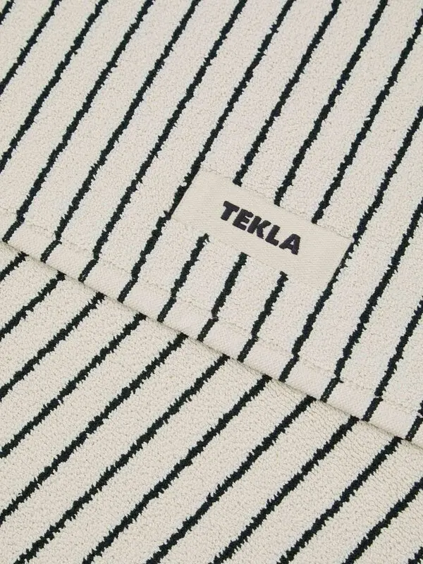 TEKLA Striped Terry Bath Mat
