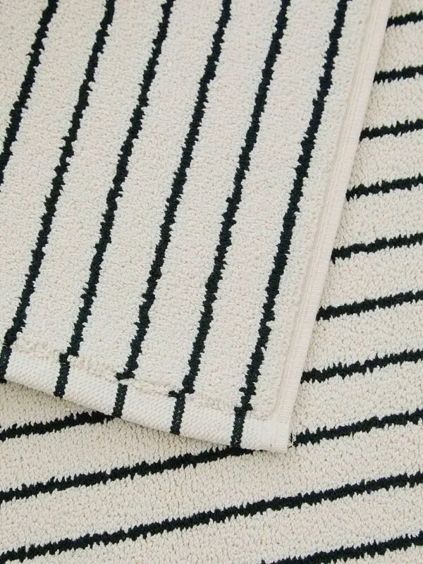 TEKLA Striped Terry Bath Mat