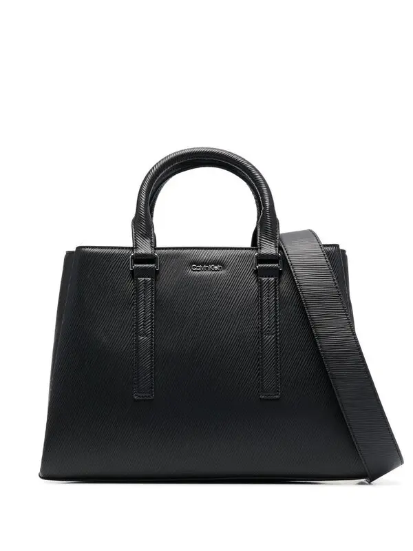 Calvin Klein Raised-logo Detail Tote Bag