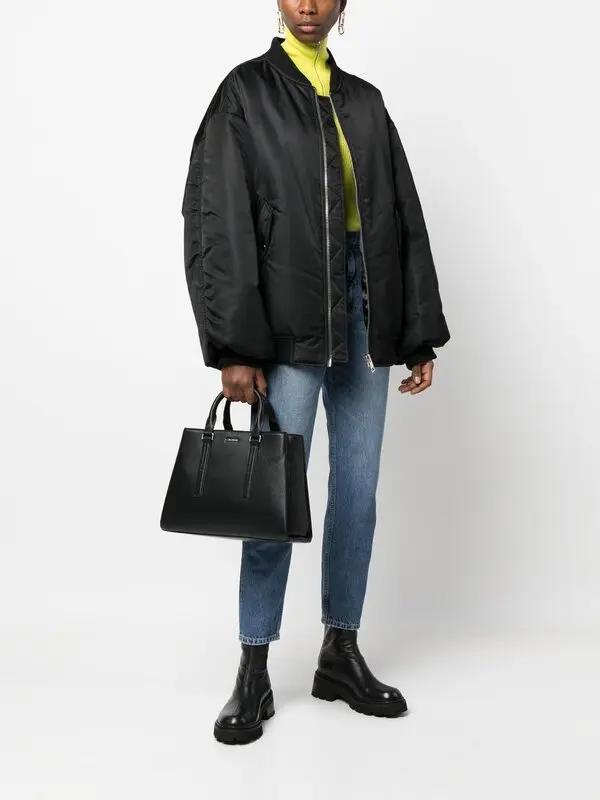 Calvin Klein Raised-logo Detail Tote Bag