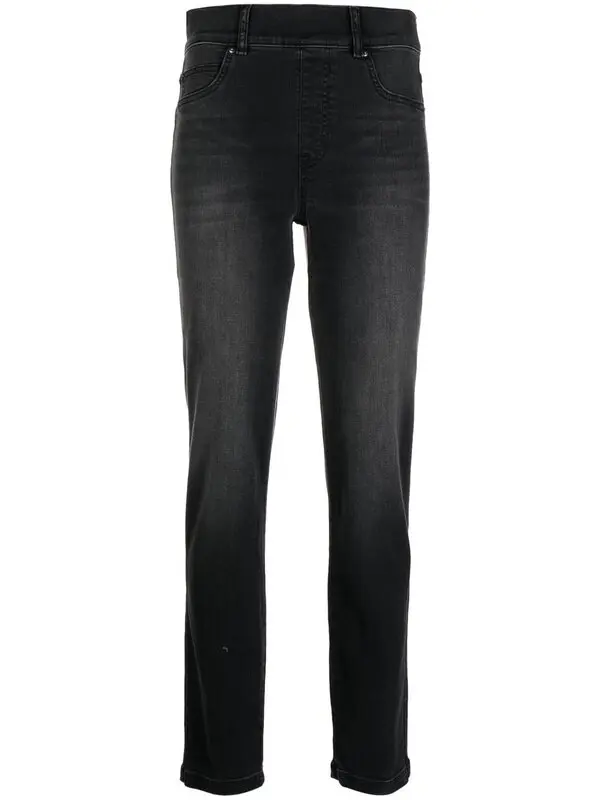 Spanx High-rise Slim-cut Jeans