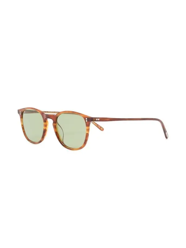 Oliver Spencer Tortoiseshell Round Sunglasses