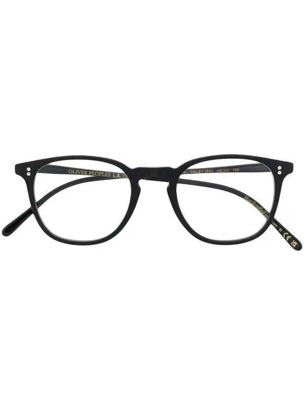 Oliver Spencer Finley 1993 Optical Glasses - Black