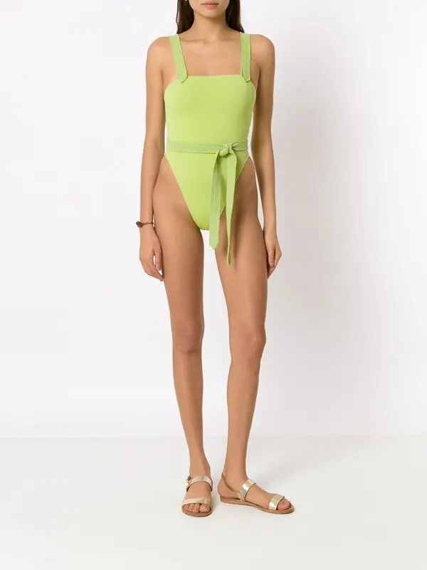 CLUBE BOSSA Cascari Tie-waist Swimsuit