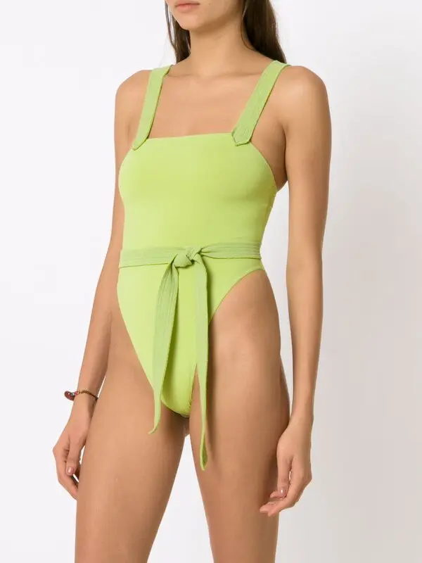 CLUBE BOSSA Cascari Tie-waist Swimsuit