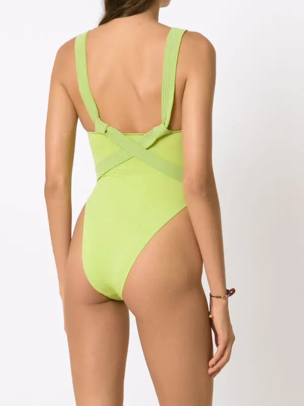CLUBE BOSSA Cascari Tie-waist Swimsuit