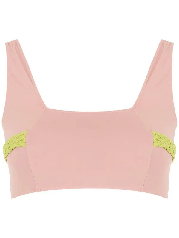 CLUBE BOSSA Baldev Treme Bikini Top - Pink
