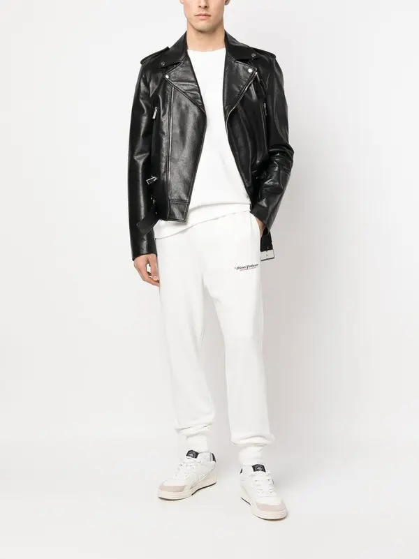 DIESEL® S-rob-doval-pj Cotton Sweatshirt - White