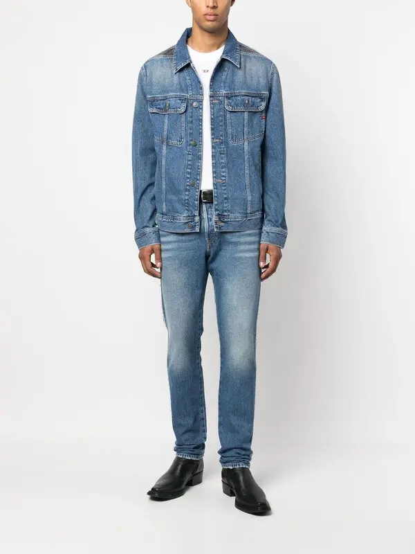 DIESEL® D-barcy-rs Denim Jacket - Blue