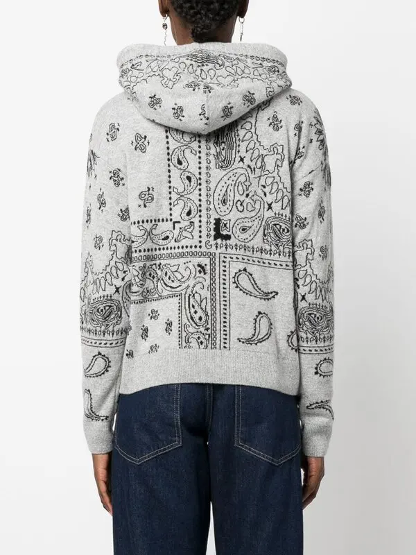 MC2 SAINT BARTH Paisley-print Pullover Hoodie