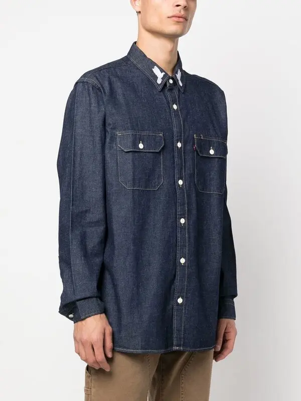 LEVI'S By 3.paradis Jackson Worker Trucker Shirt